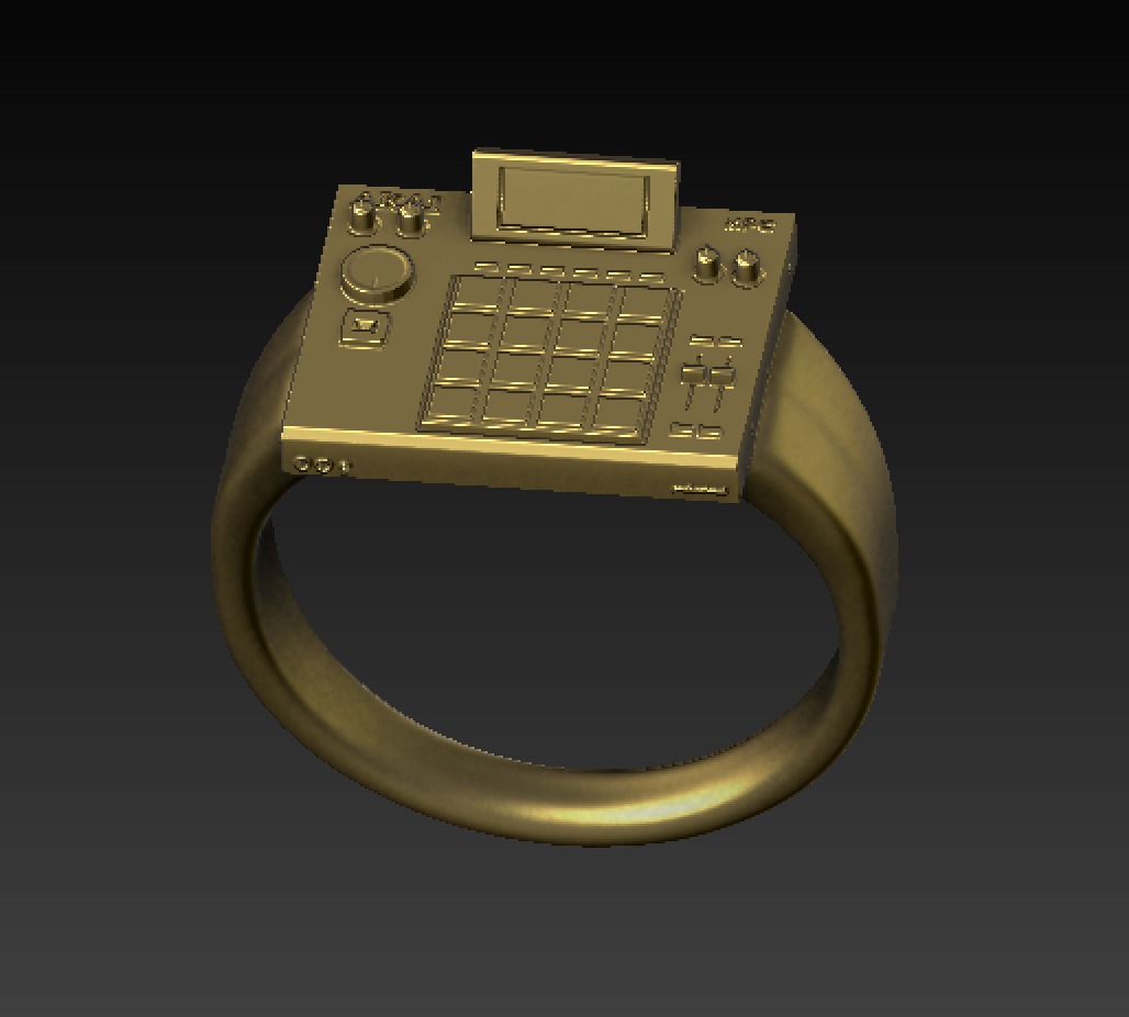 STL file Akai mpc ring・3D printable model to download・Cults